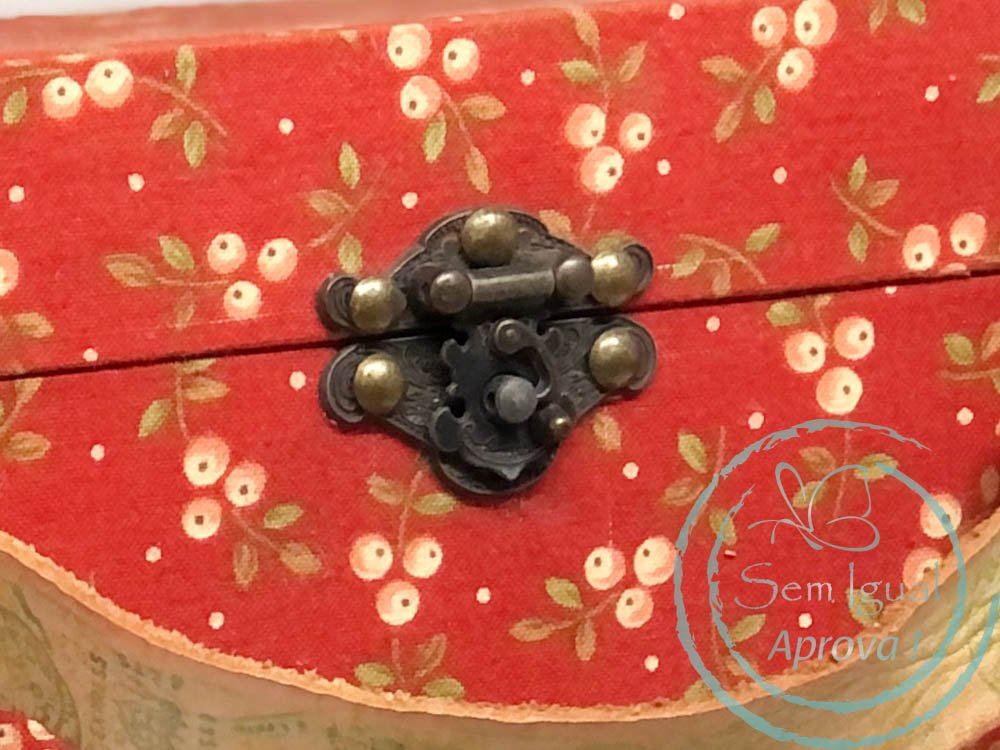 Fecho Vintage P pct c/ 2 unid - Ouro Velho