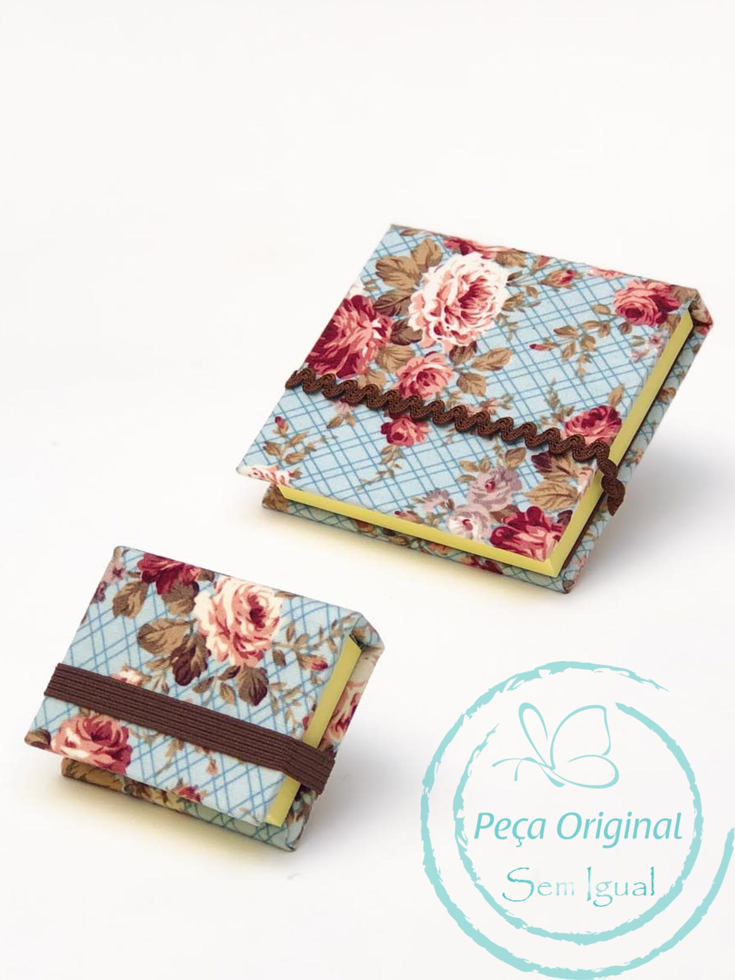 Gabaritos para Capas de Post Its P 5 x 4 cm e M 7,5 x 7,5 cm